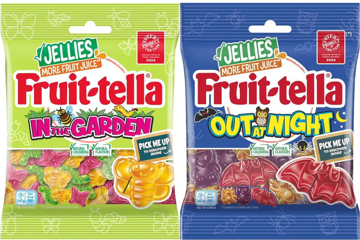 Fruit-tella Sweets 110g – Fun Flavours Only 50p | Washington Vapes UK
