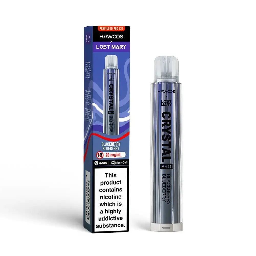 Hawcos x Lost Mary Crystal Pro Pod Kit | 3 for £10 – Washington Vapes UK