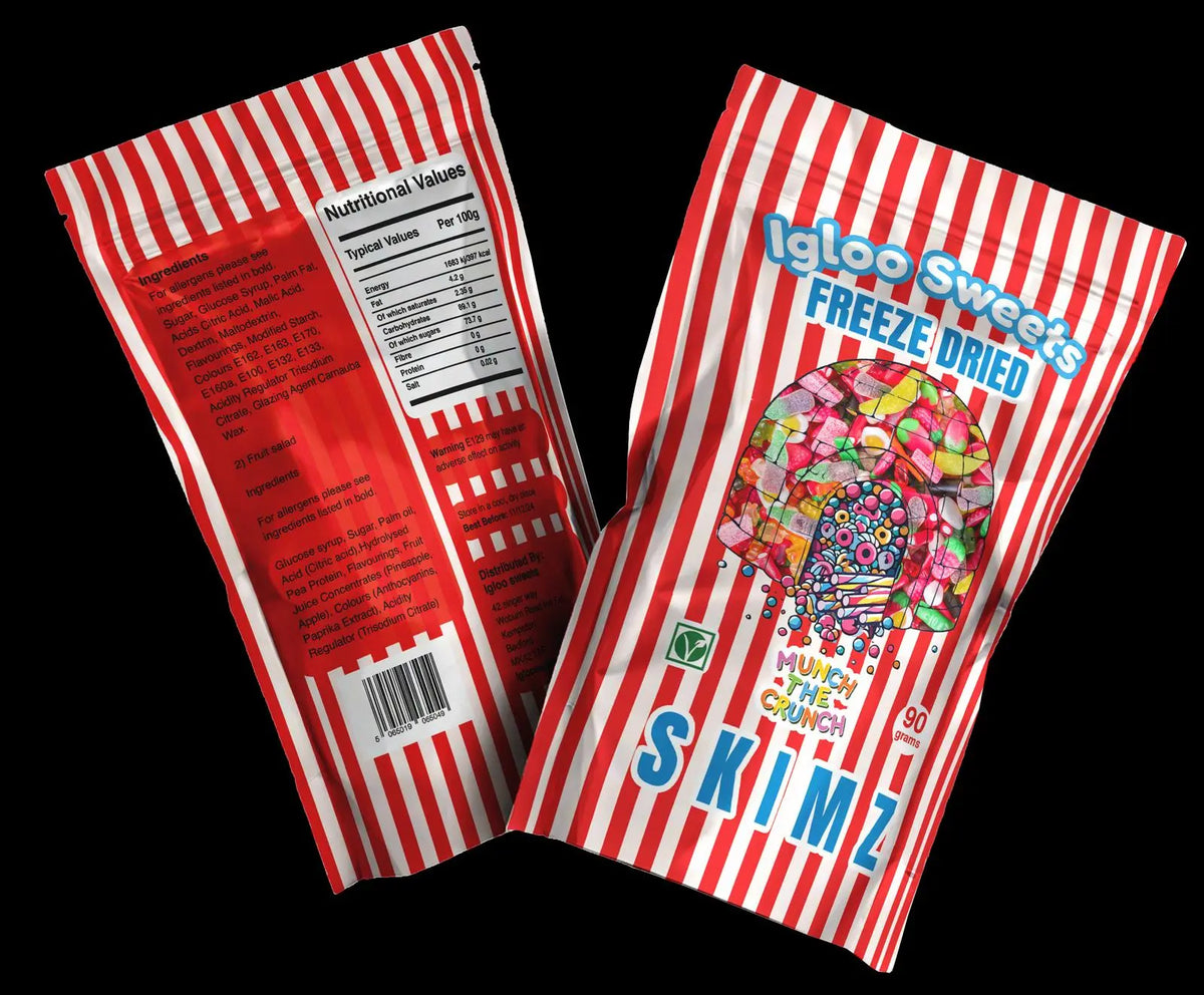 Freeze-Dried Candy | Igloo Sweets | Just at £2.99 – Washington Vapes UK