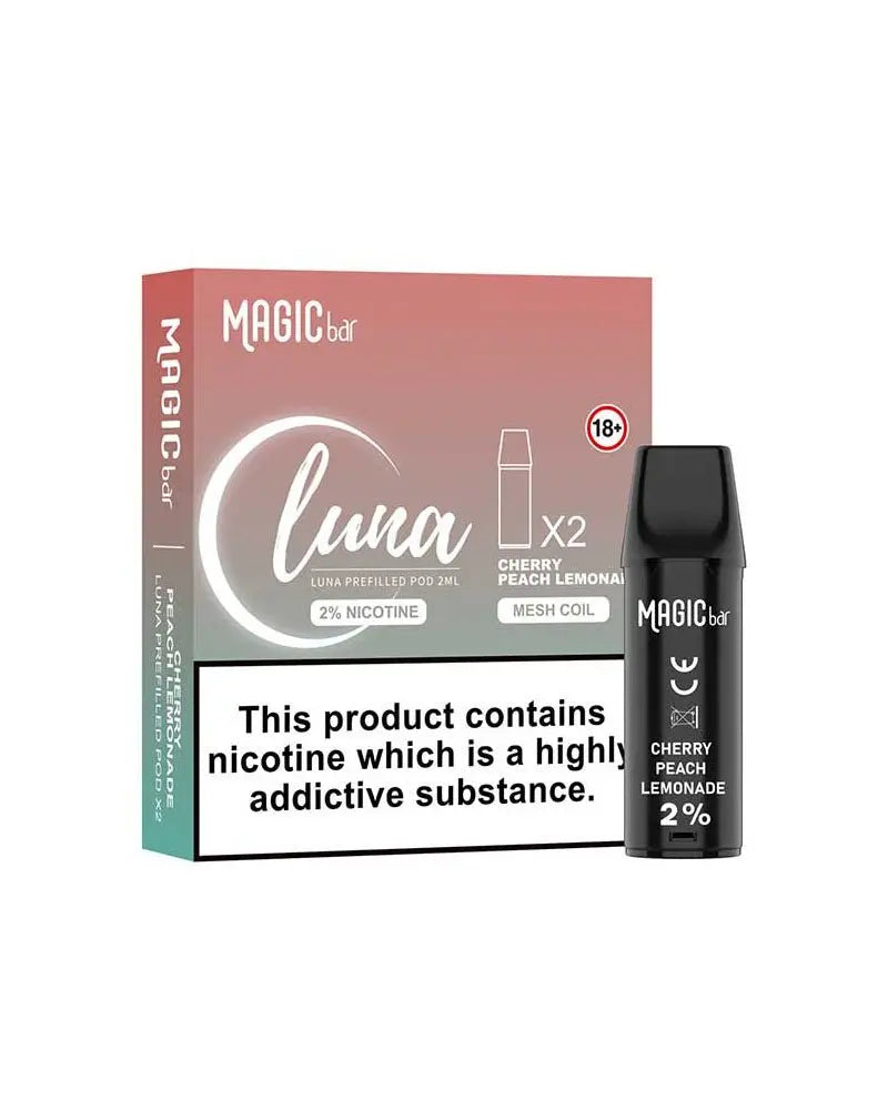 Magic Bar Luna Pre-Filled Pods 2ml (2-Pack) | £0.79 Only – Washington ...