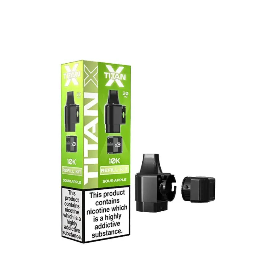 Titan X Pod Kit Prefilled Pod + Refill Container | Any 4 for £18 ...