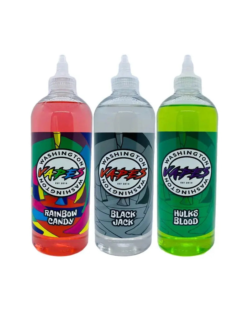 Washington Vapes 500ml E-Liquid - Washington Vapes UK